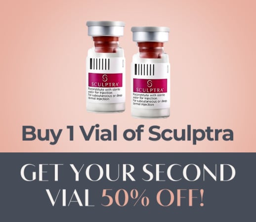 Buy 1 vial of Sculptra and get your second vial at 50 percent OFF ...